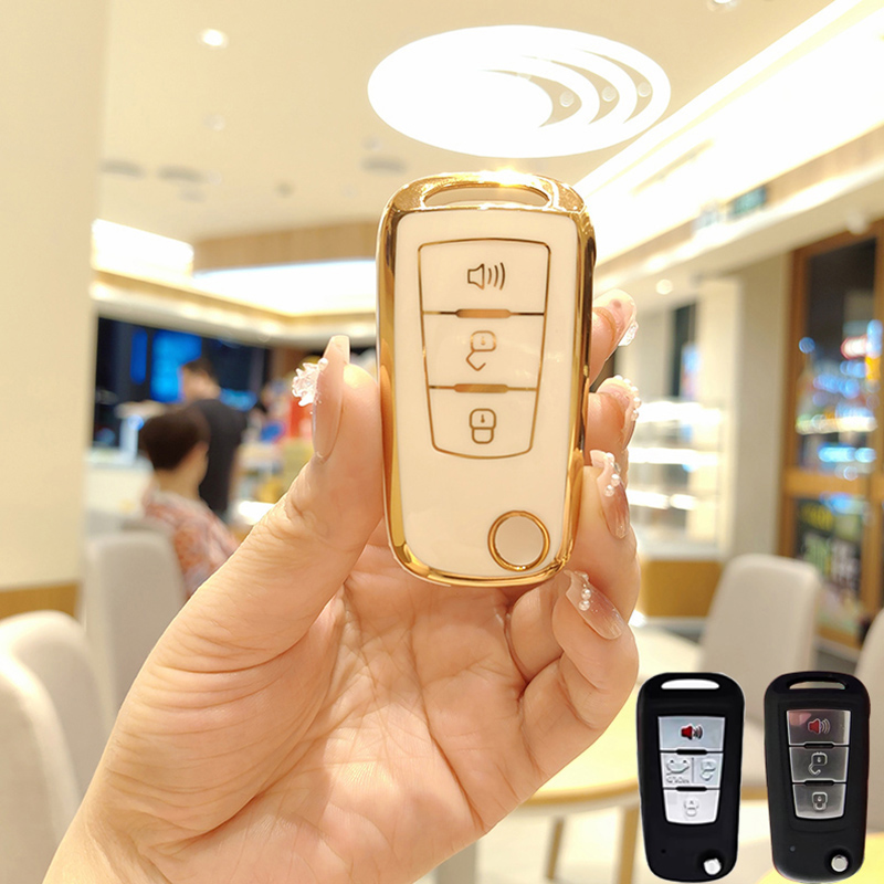 Proton 3/4 Buttons Car Folding Remote Key Case Compatible With Proton ...