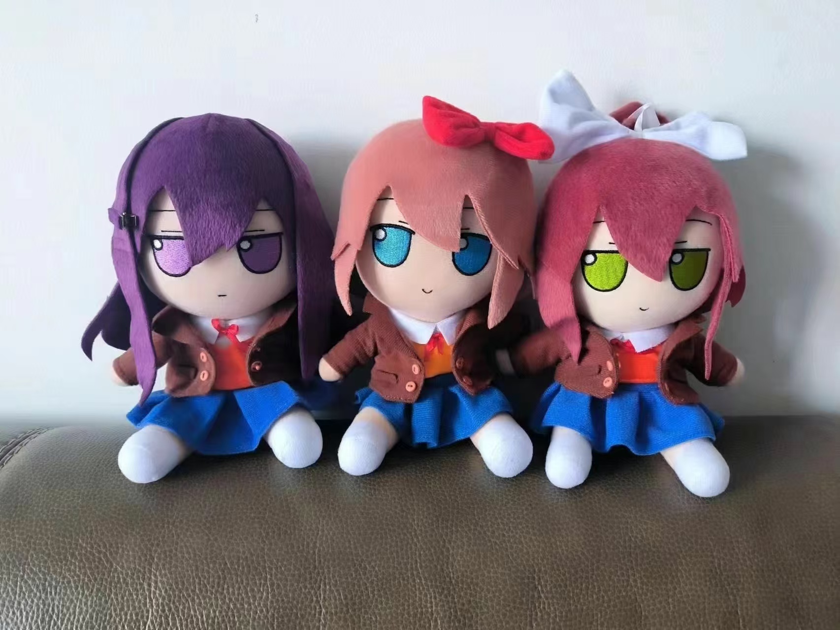Doki Doki Literature Club Sayori Natsuki Plush Toy Dolls Gift for Kids Home Decor Stuffed Toys ...