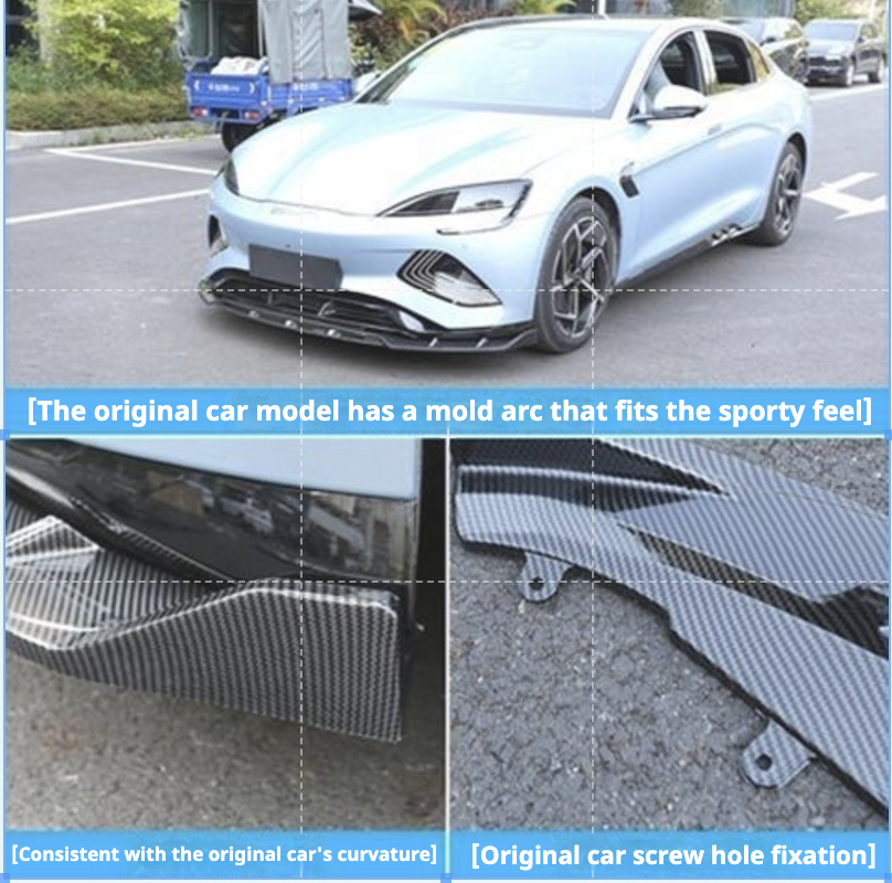 Byd seal Front Shovel Decoration Front Bumper Lip Air Splitter Sport ...