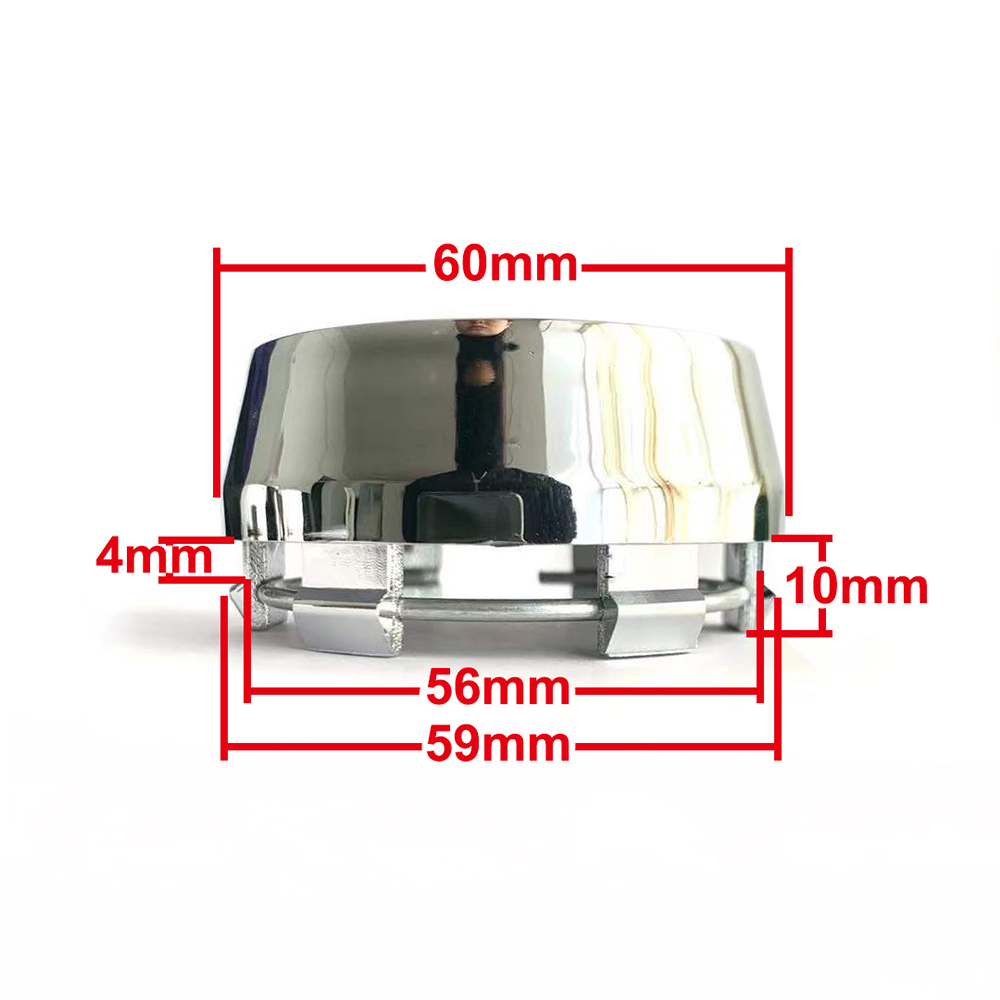 4pc 60mm Outsize Vossen Car Wheel Center Cap High Style Modified Sports ...