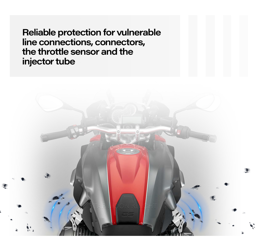 Motorcycle Fuel Injection System Cover Throttle Body Guards Protector ...