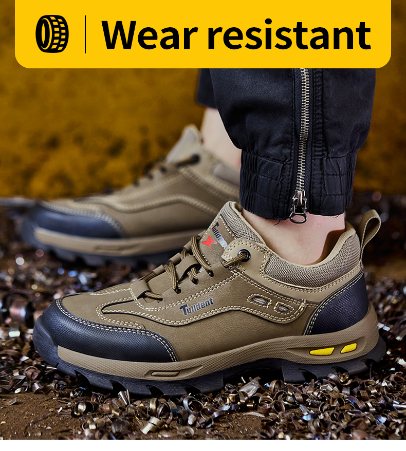 Tulldent Safety Shoes Anti -smashing Anti-puncture Lightweight ...