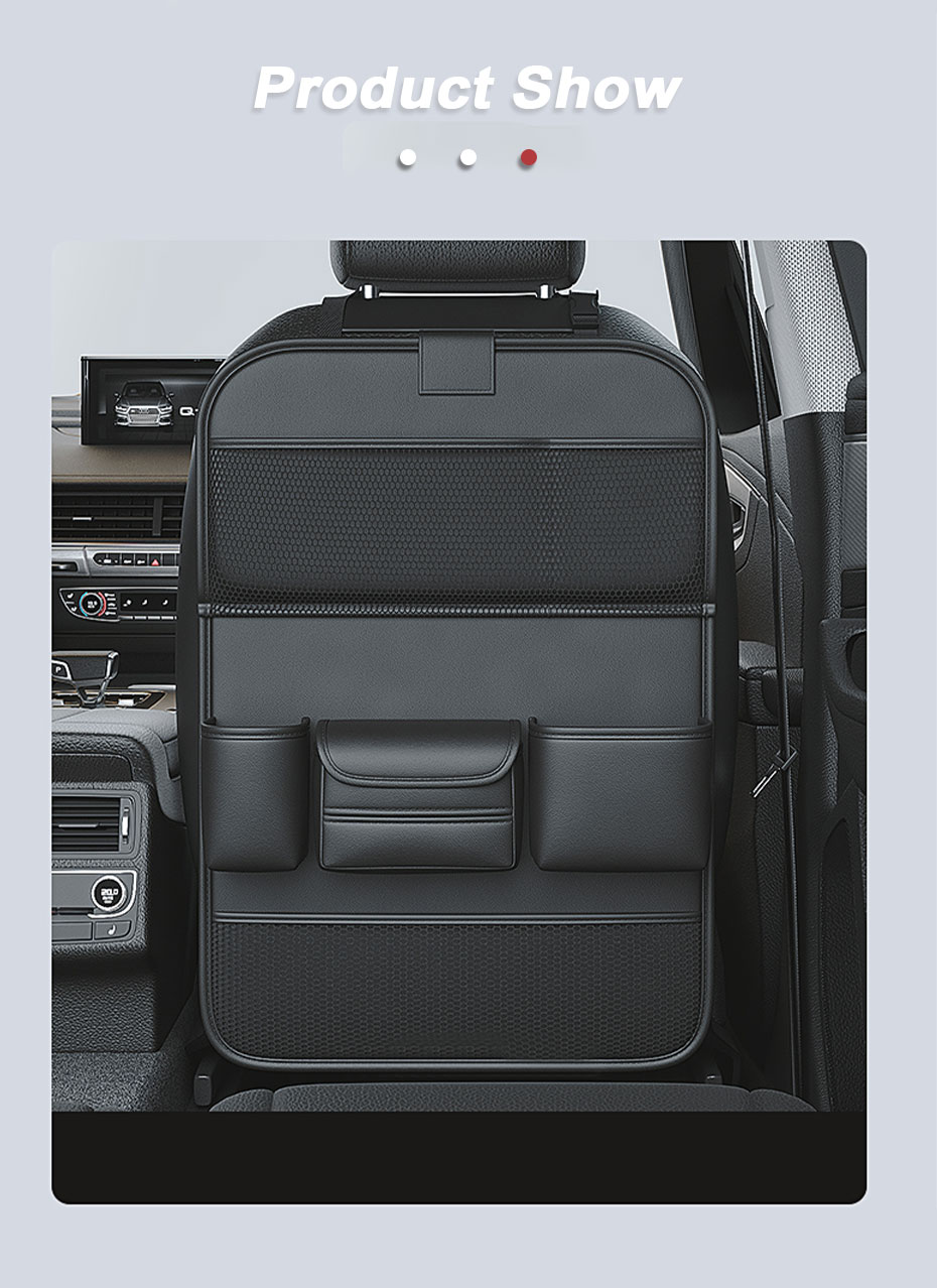 SEAMETAL Car Seat Back Organizer Multi Pocket Storage Bag Tablet Holder ...