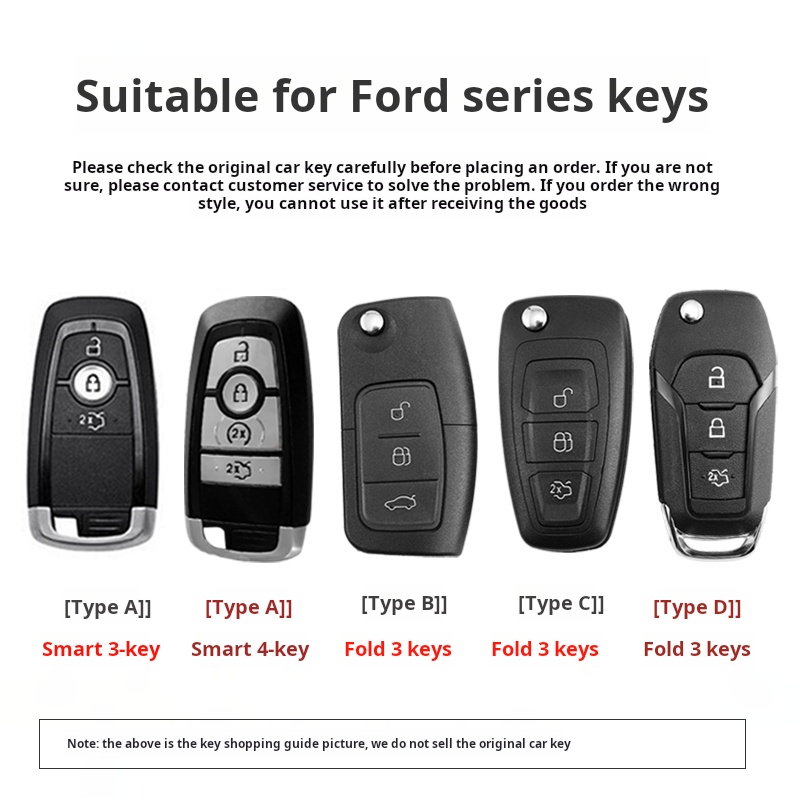 For Ford 2/3/4 Buttons New Design TPU Key Cover Ford RAPTOR F-150/ Next ...