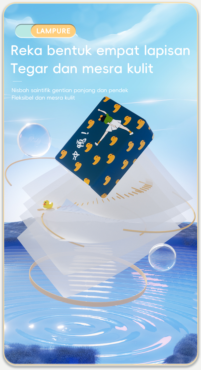 [30 PACKS] LamPure Facial Tissue Portable Tissue Comfortable Tissues ...