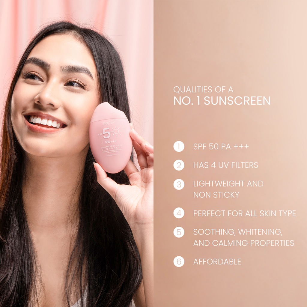 BUY 1 TAKE 2 Fairy Skin Premium Brightening Sunscreen SPF50 PA+++ 50g (New) | Shopee Malaysia