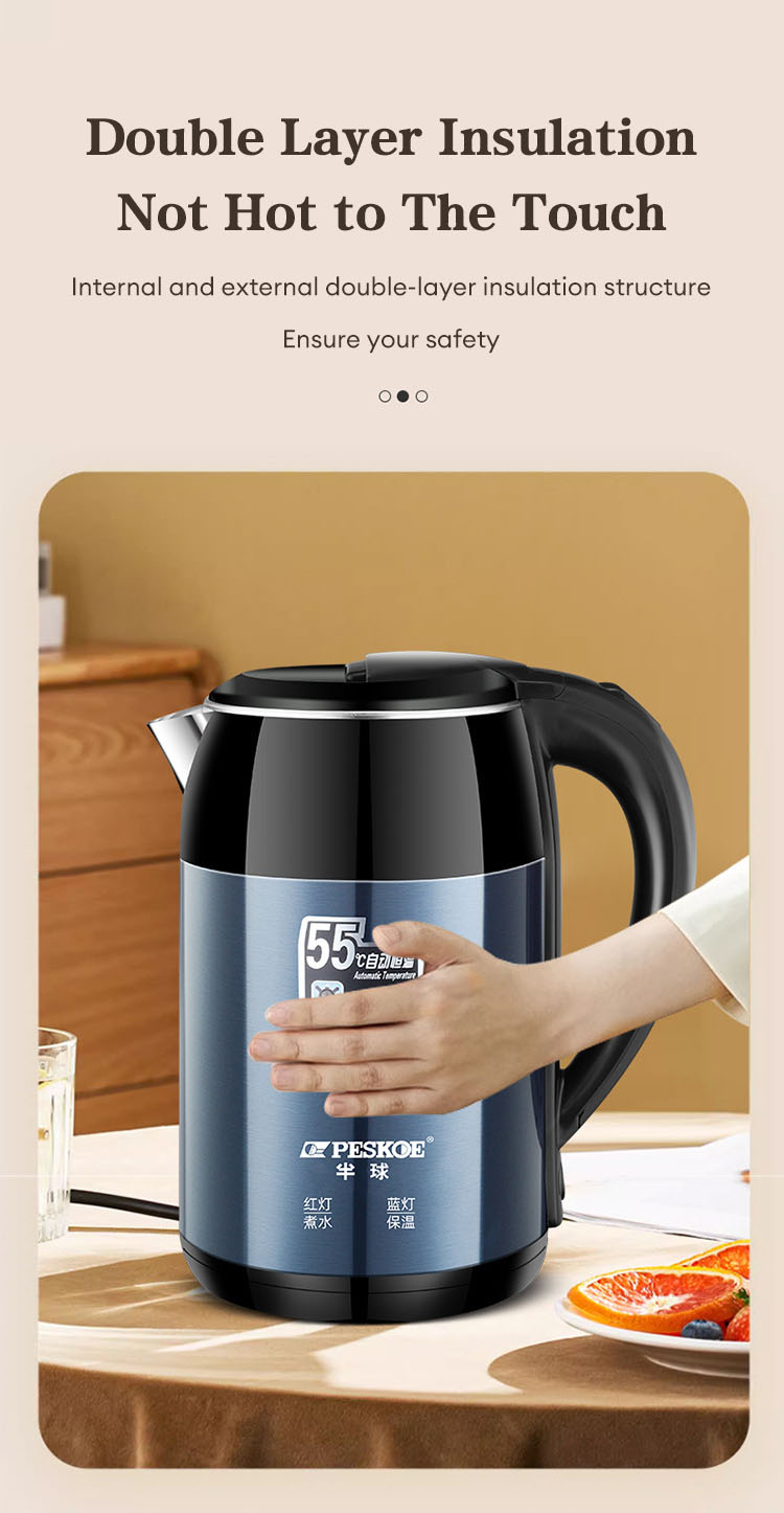 3L Kettle Intelligent Constant Temperature Electric Kettle Large ...