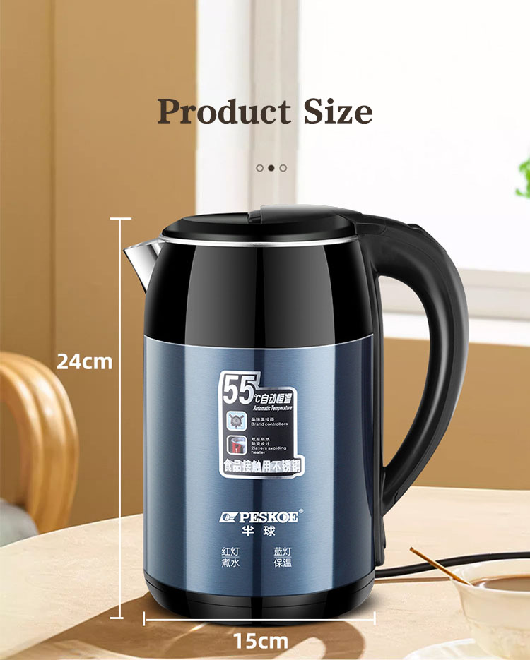3L Kettle Intelligent Constant Temperature Electric Kettle Large ...
