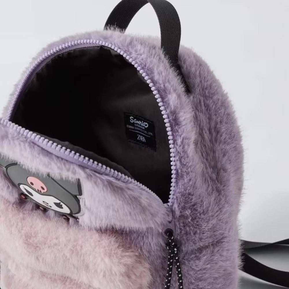 Sanrio School Bag Versatile Cute Cartoon Backpack Children Lovely Plush ...