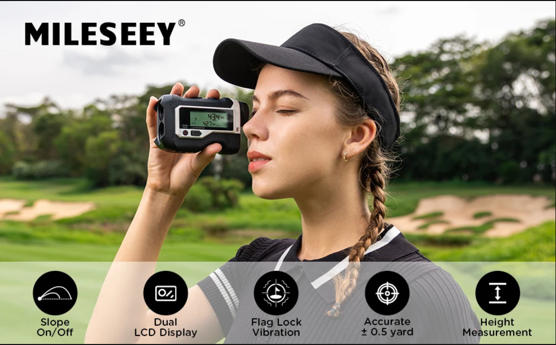 ACPOTEL PF260 Golf Rangefinder Magnetic Telescope Slope Adjusted Flagpole Lock (700M) | Shopee ...