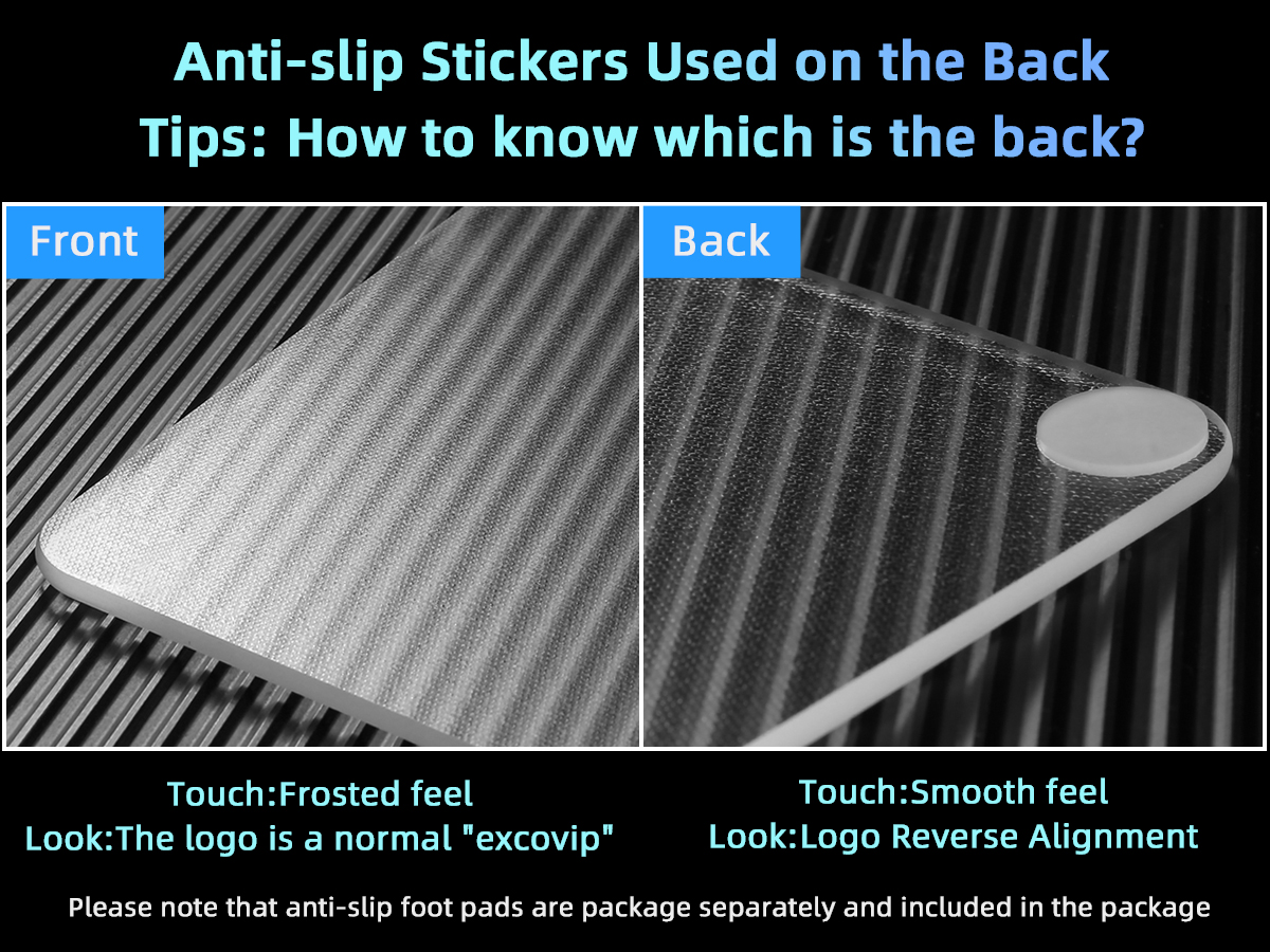 Glass Mouse Pad Transparent Professional Gaming Simple High-End ...