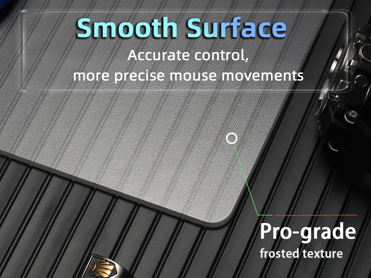 Glass Mouse Pad Transparent Professional Gaming Simple High-End ...
