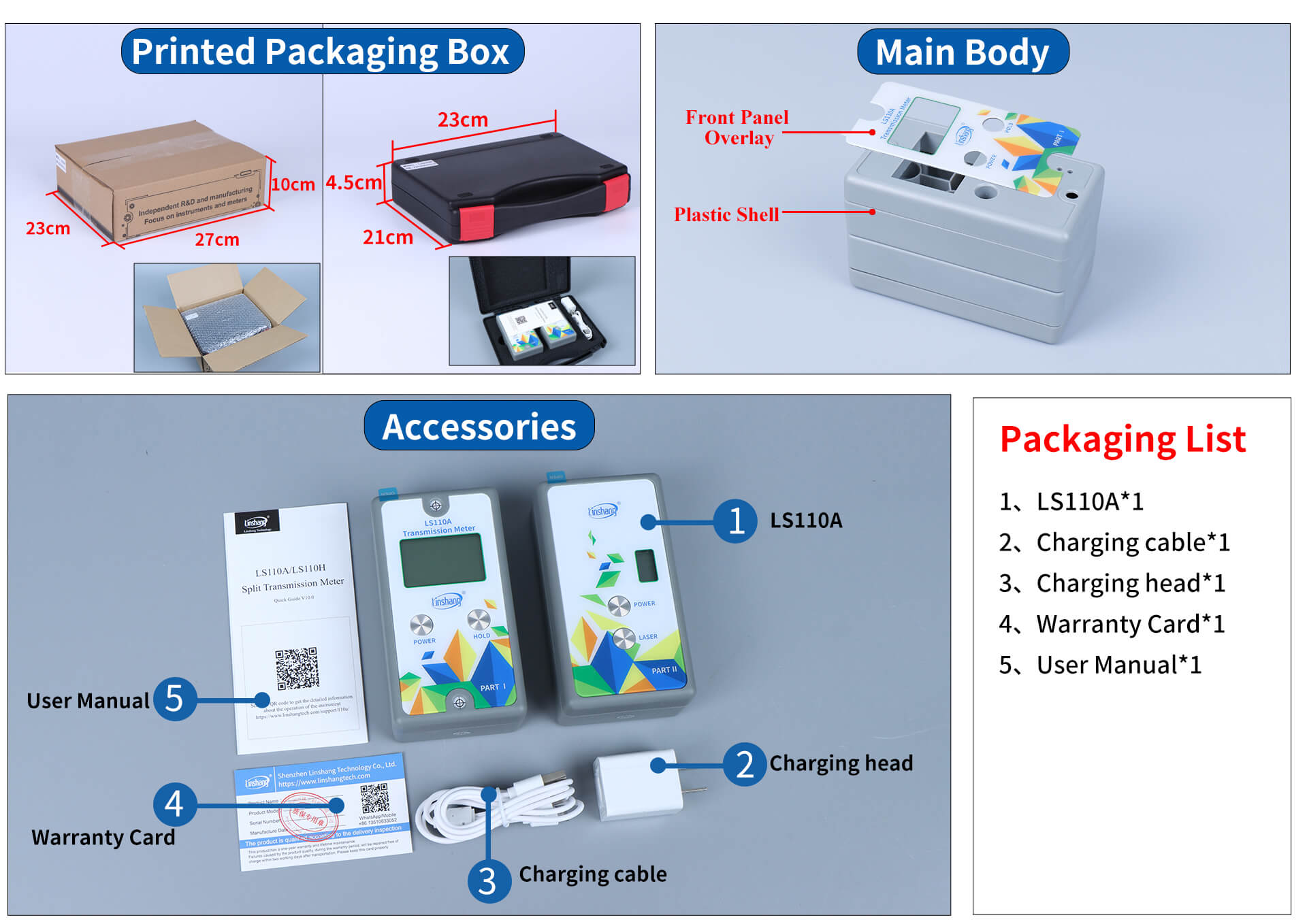 LS110A Window Solar Film Meter LS110A Split UV 365nm and IR 940nm VLT ...