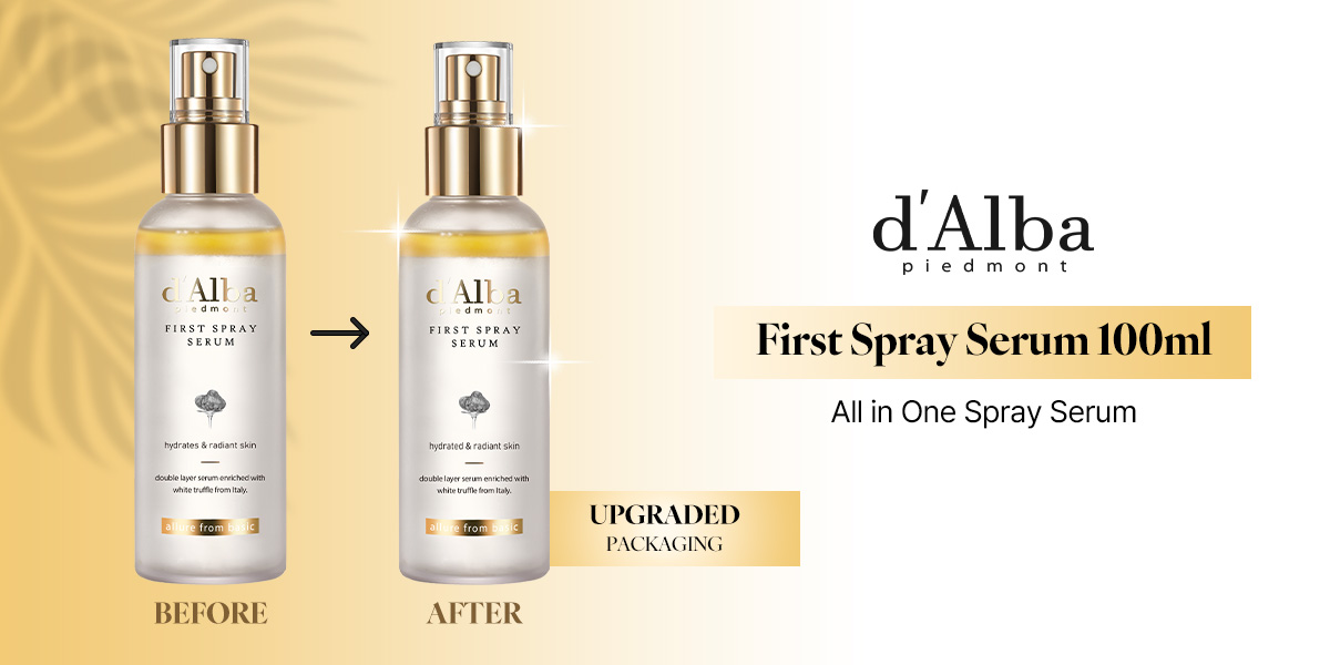 d'Alba White Truffle First Spray Serum 100ml for all skin type | Shopee ...
