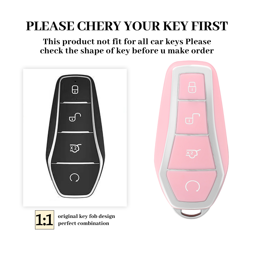 BYD Atto3 TPU Car Remote Key Case Cover Holder Shell for BYD Atto3 2022 ...