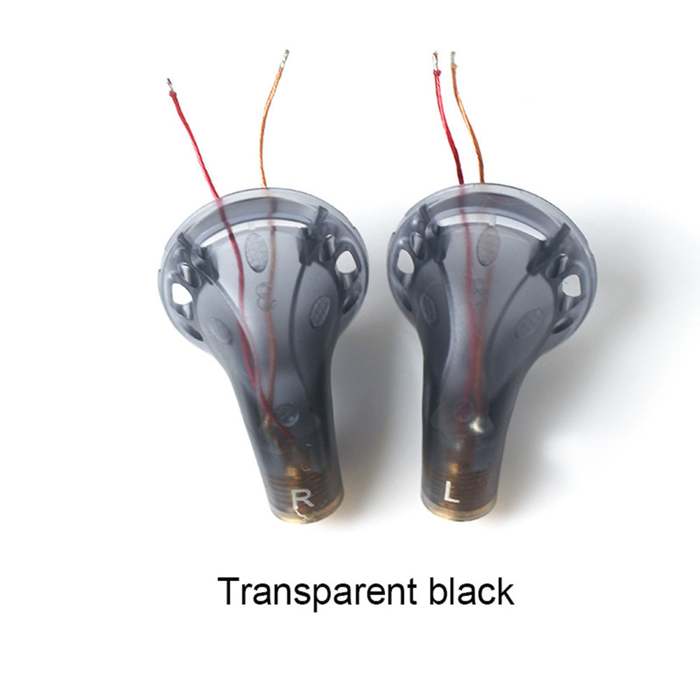 1 Pair 15.4mm Flat Head Earbuds Shell DIY MX500 Earphone Shell Earbud ...