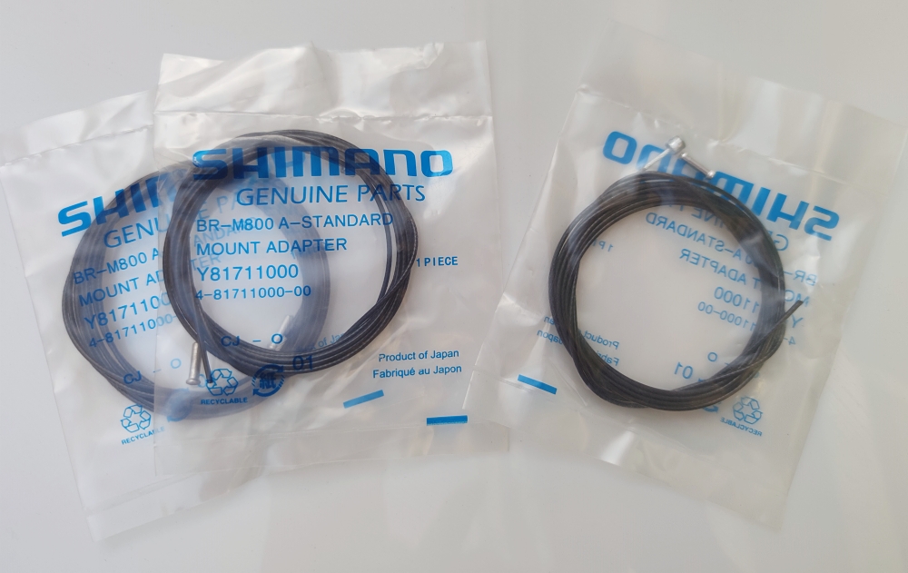 SHIMANO Bike Brake Cables Set Mountain Road Bicycle V Brake Cable ...