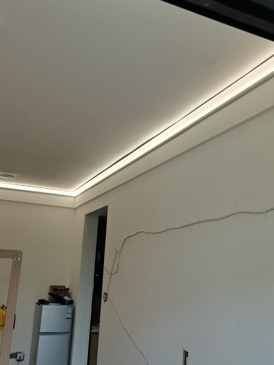 Ceiling LED COB Light Decorative Lighting Plaster ceiling free Line ...