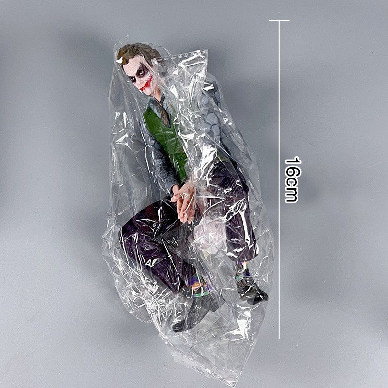 16cm DC Comics Anime Batman The Dark Knight Heath Ledger The Joker With ...
