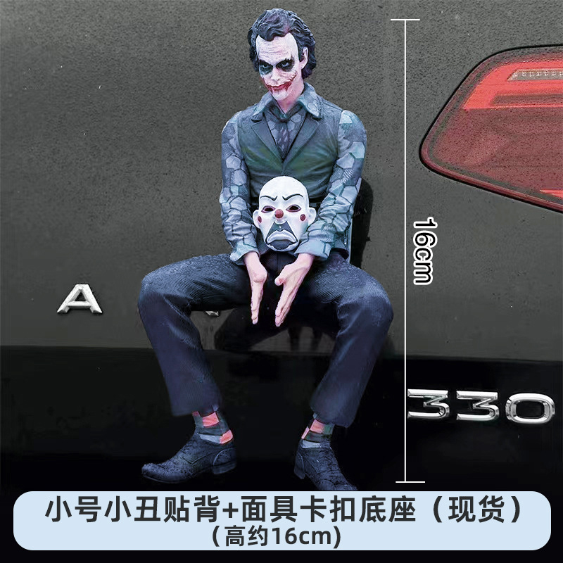 16cm DC Comics Anime Batman The Dark Knight Heath Ledger The Joker With ...