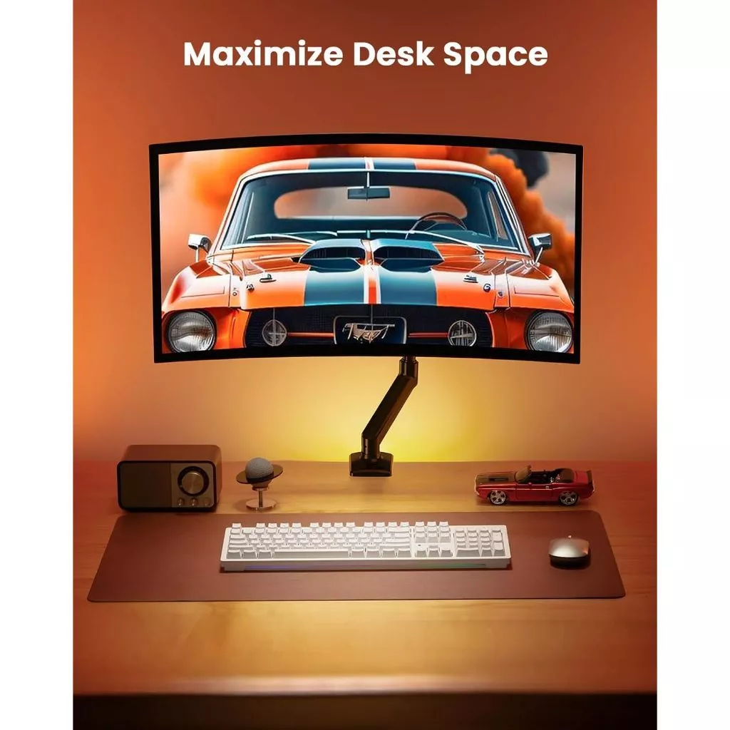 EXPOSE Monitor Stand Desktop Mount Bracket 17”-32 "Inch Multi-Direction ...