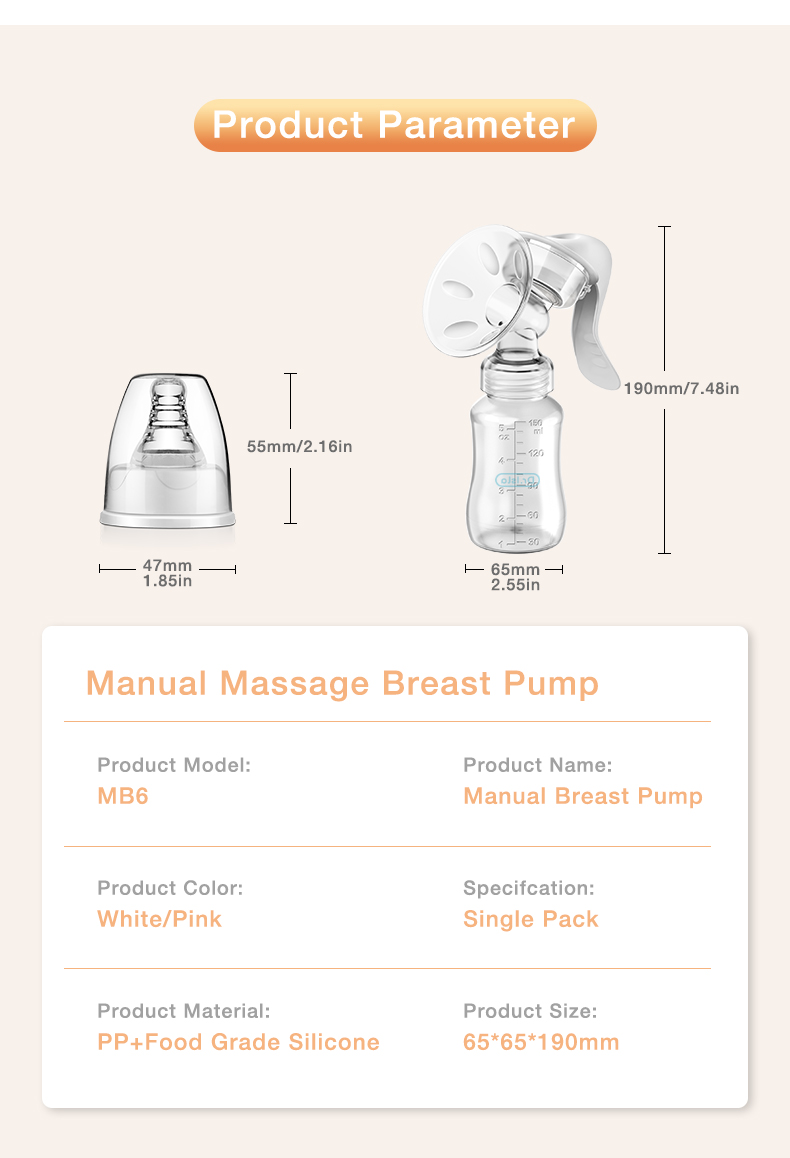 Dr.isla Manual Breast Pump Real Bubee Breast Milk Pump Susu Breastpump ...