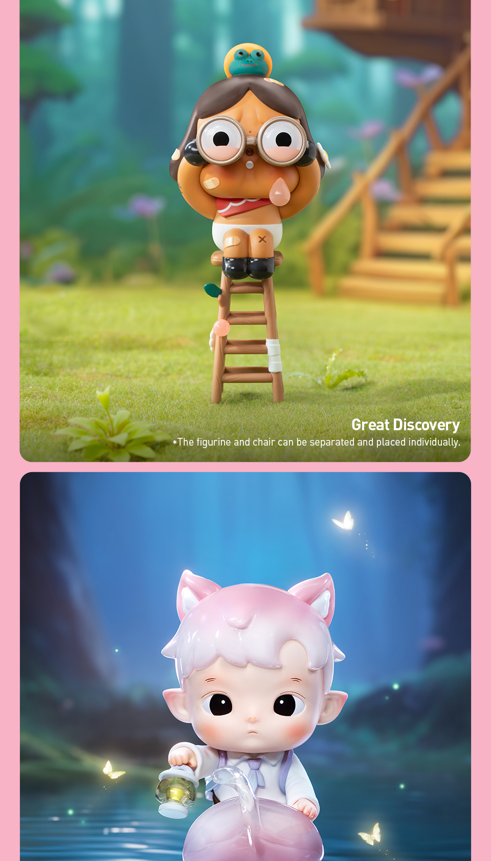POP MART Finding MOKOKO Series Figures Blind Box Action Toys Figure ...