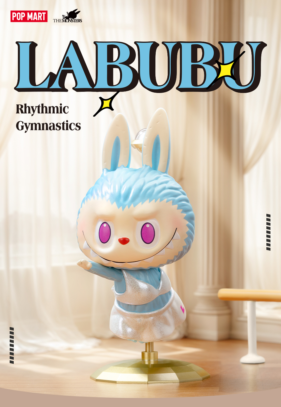 POP MART LABUBU Rhythmic gymnastics Figure | Shopee Malaysia