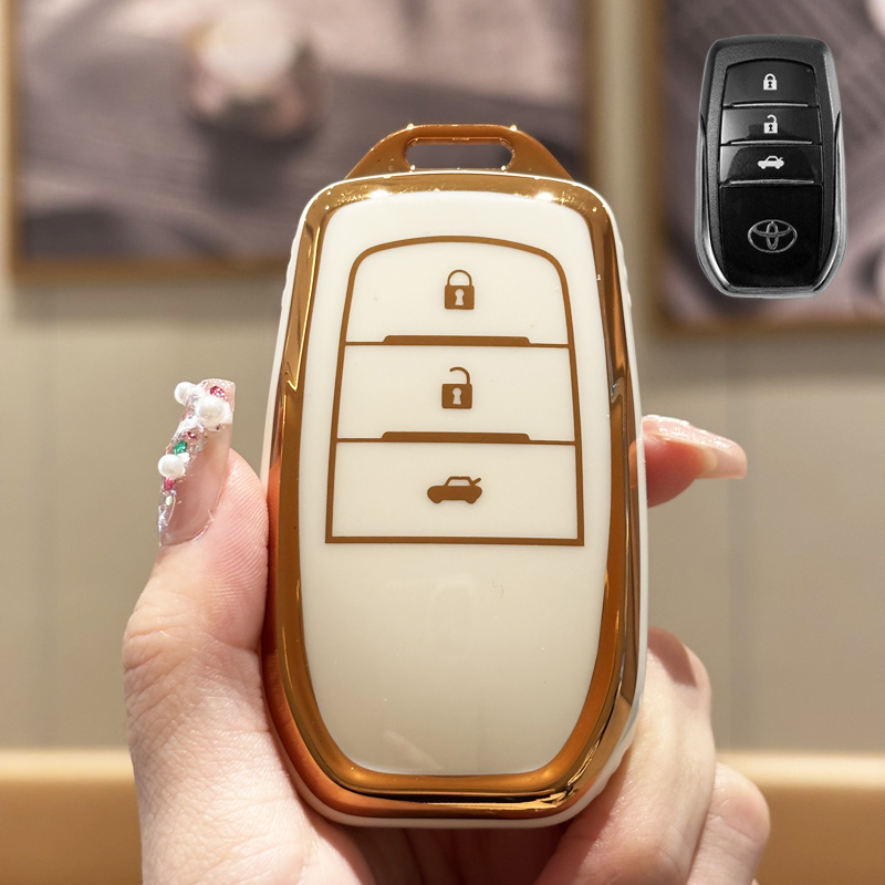 Toyota Car Key Case Suitable For Toyota fortuner/land cruiser/innova ...