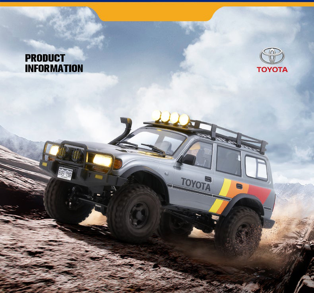 FMS FCX10 LC80 Toyota Land Cruiser 1/10 RC Electric Remote Control ...