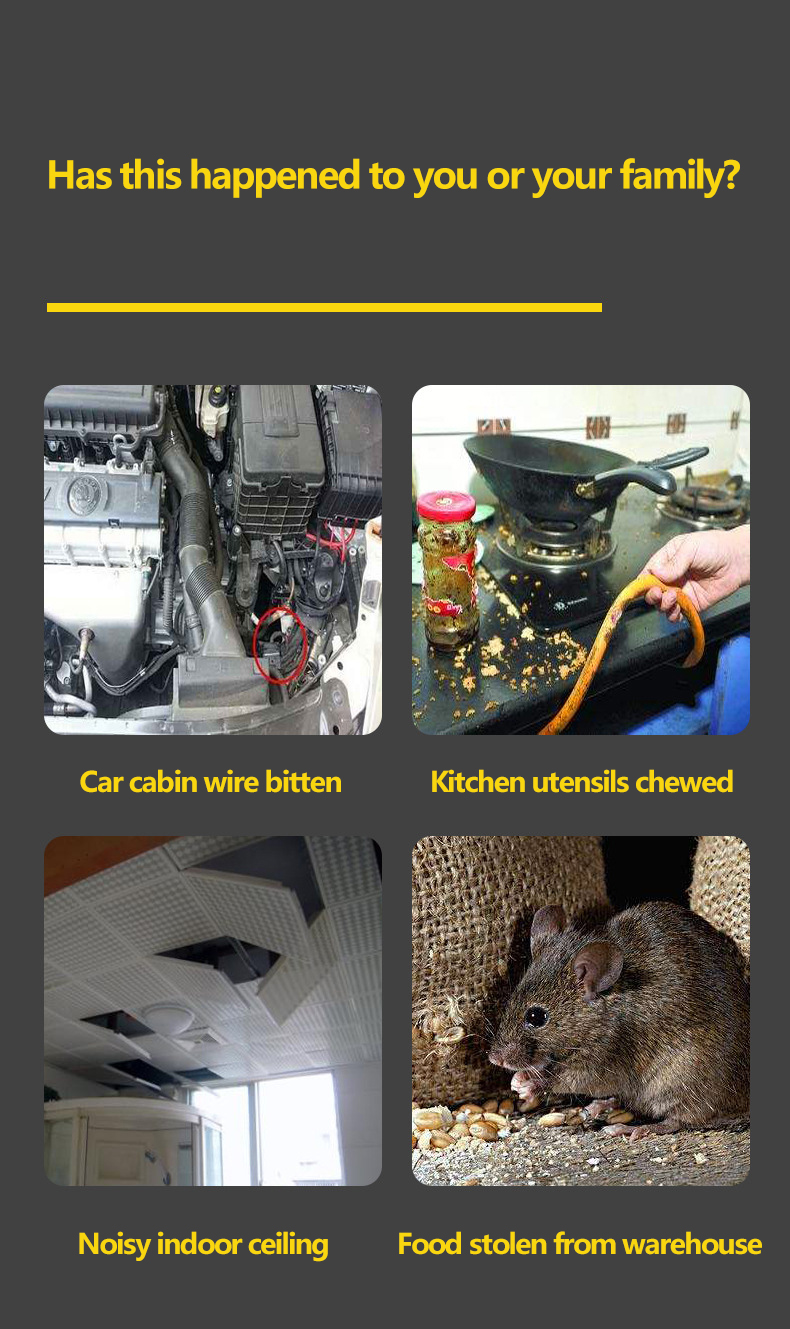 【Drive the mice day and night】ioo Rat repellent Mouse repellent ...