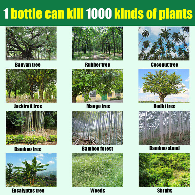 【Super destructive power】Effective weed control Racun pokok besar ...
