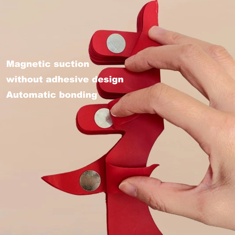 HI HOMES 2025 New Year Chinese Origami Spring Characters Three ...