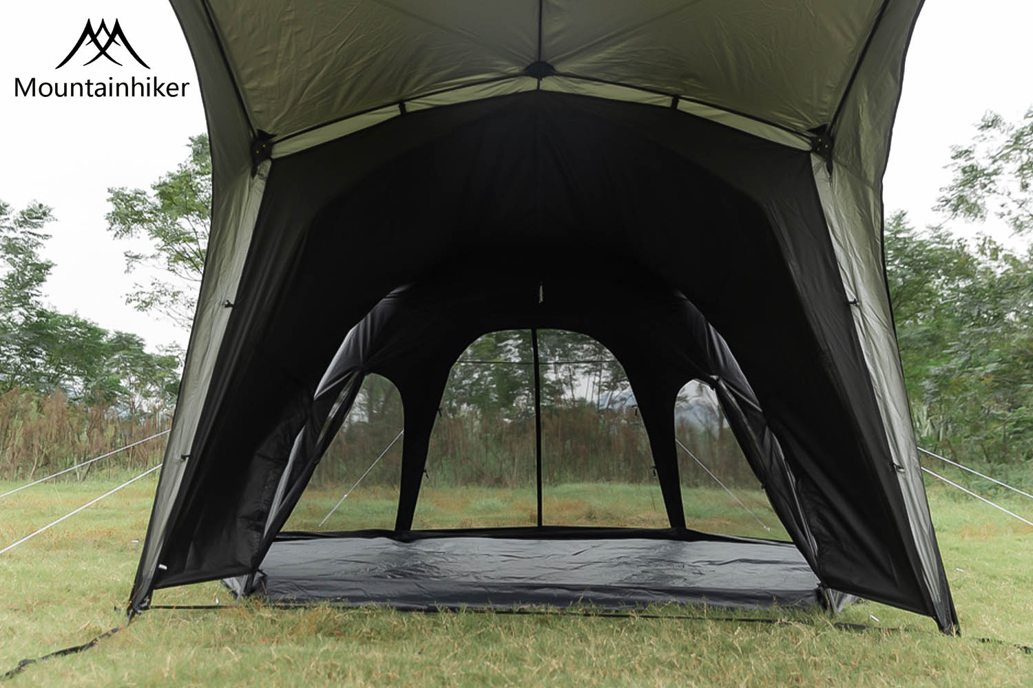 MOUNTAINHIKER Hexagonal Automatic Ball Tent Quick Open Camping Tent ...