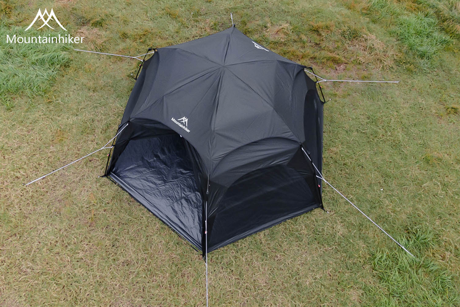 MOUNTAINHIKER Hexagonal Automatic Ball Tent Quick Open Camping Tent ...