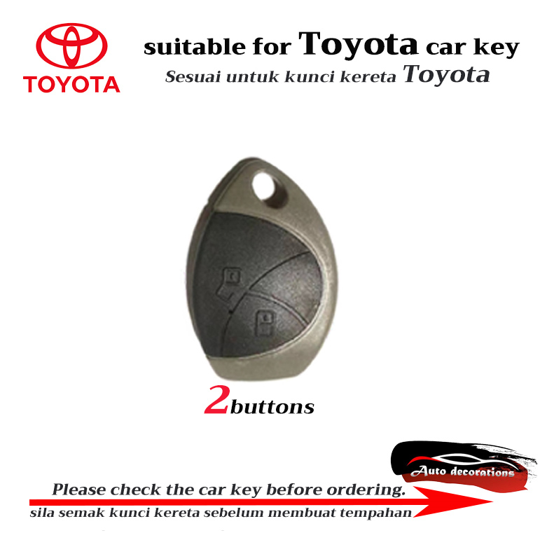 Toyota cobra car alarm key covers For Toyota vios hilux vigo innova ...