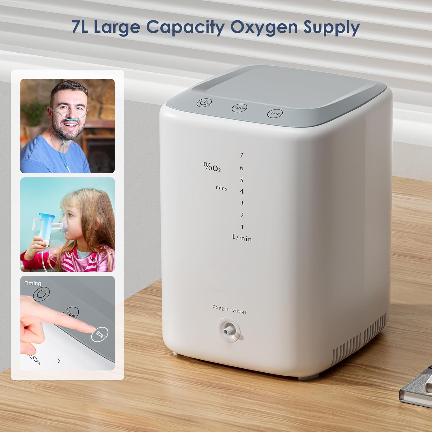 Local delivery+COD VARON Oxygen Concentrator Household Oxygen Inhaler ...