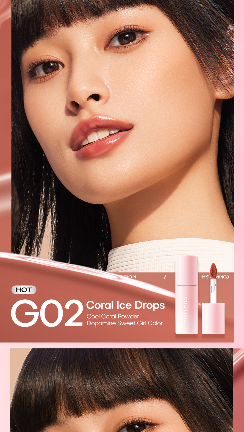 【GIFT SET】MISTINE 3pcs mini Latte Lip Glaze Juicy Lip Cream iced ...