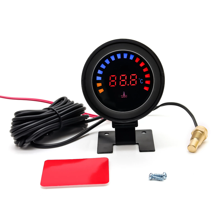 12/24V Car Water Temperature Meter 10mm Temperature Indicator Sensor ...