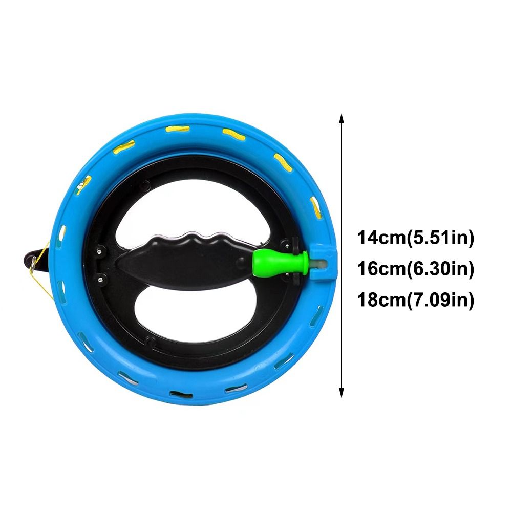 AOPHEKM Kite Reel, with String 14/16/18cm Winder Fire Wheel, Handle ...