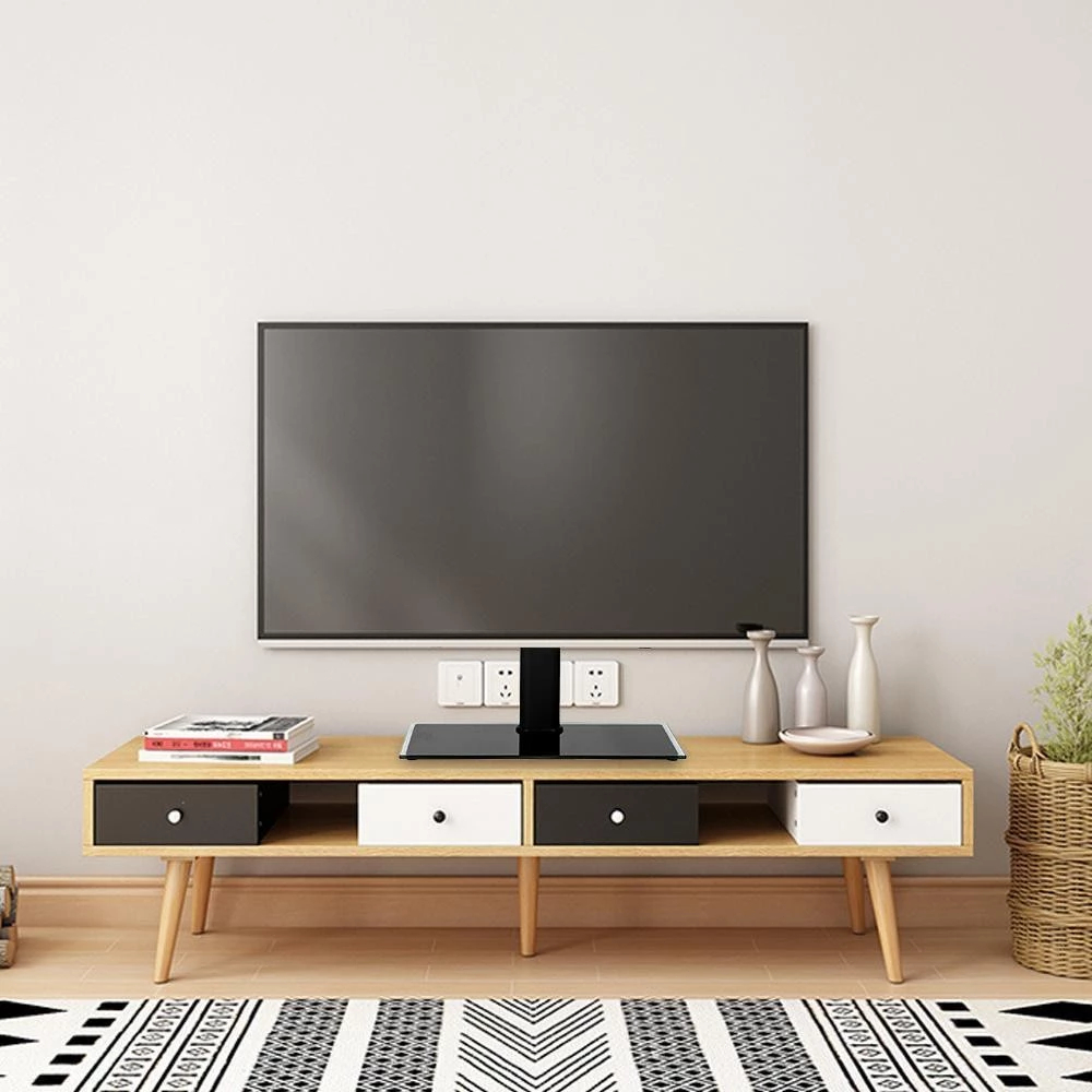 LED TV Table Bracket With Stand Base For family office 32"-55" TV ...