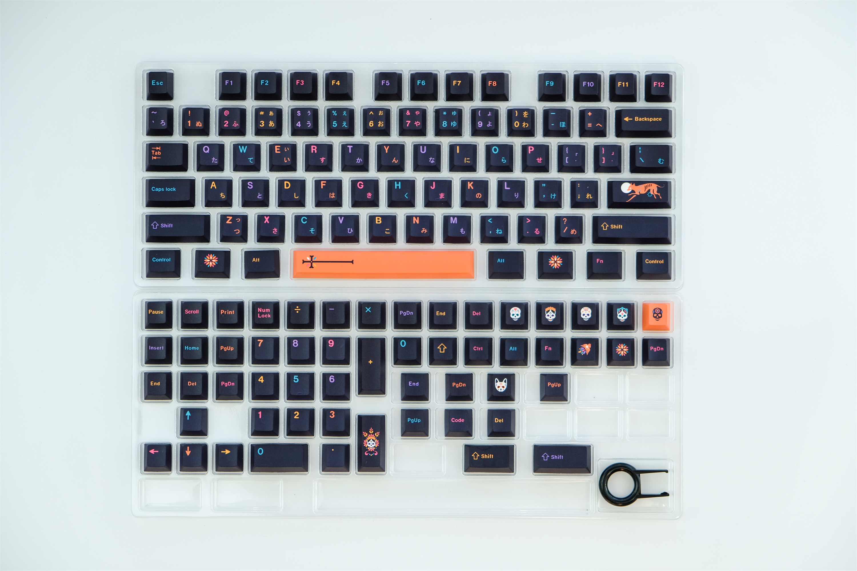 GMK Underworld Keycaps 129 Keys PBT Cherry Profile DYE-SUB Personalized ...