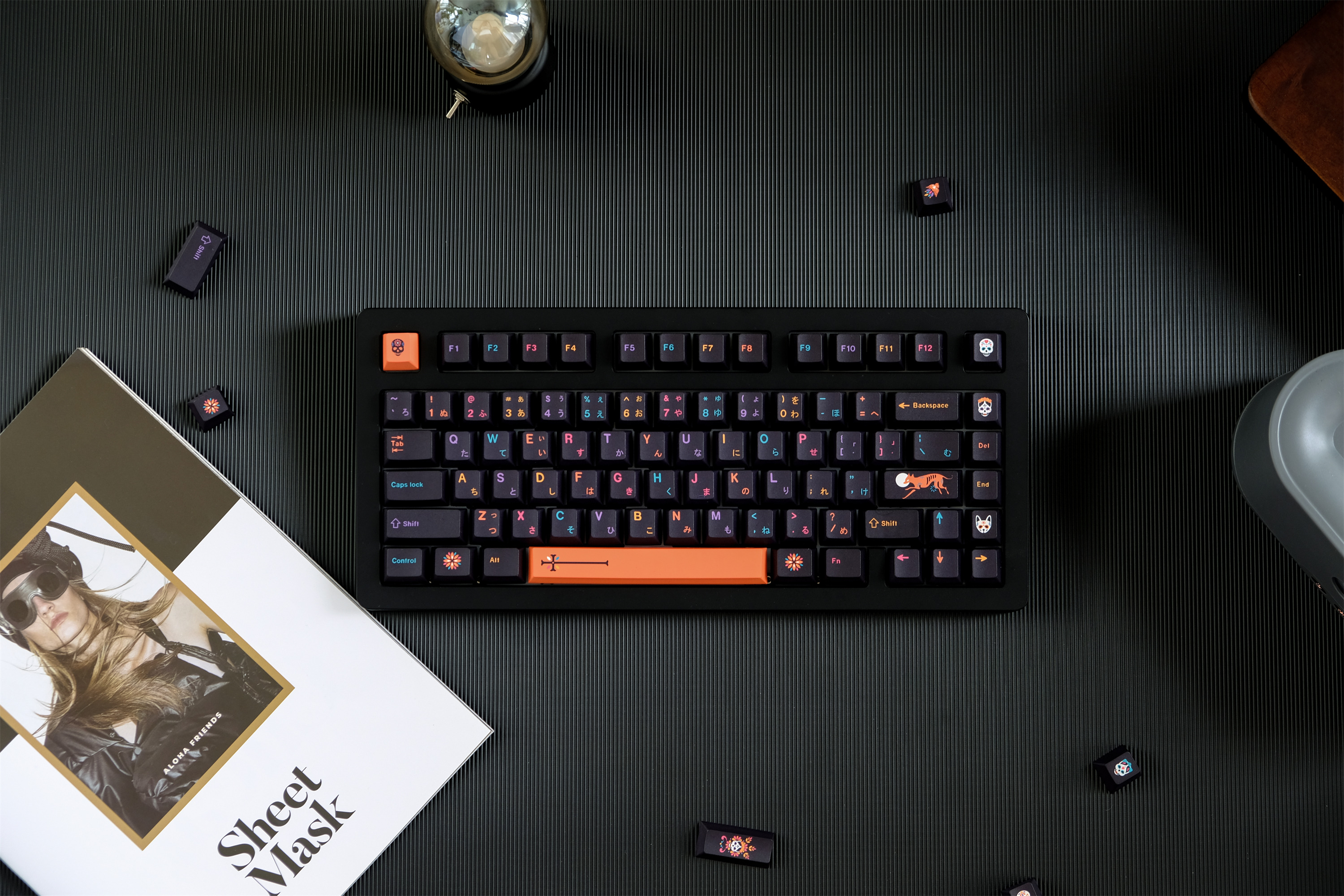 GMK Underworld Keycaps 129 Keys PBT Cherry Profile DYE-SUB Personalized ...