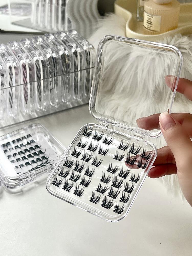 Transparent False Eyelash Storage Box Packing Travel Mini Portable ...