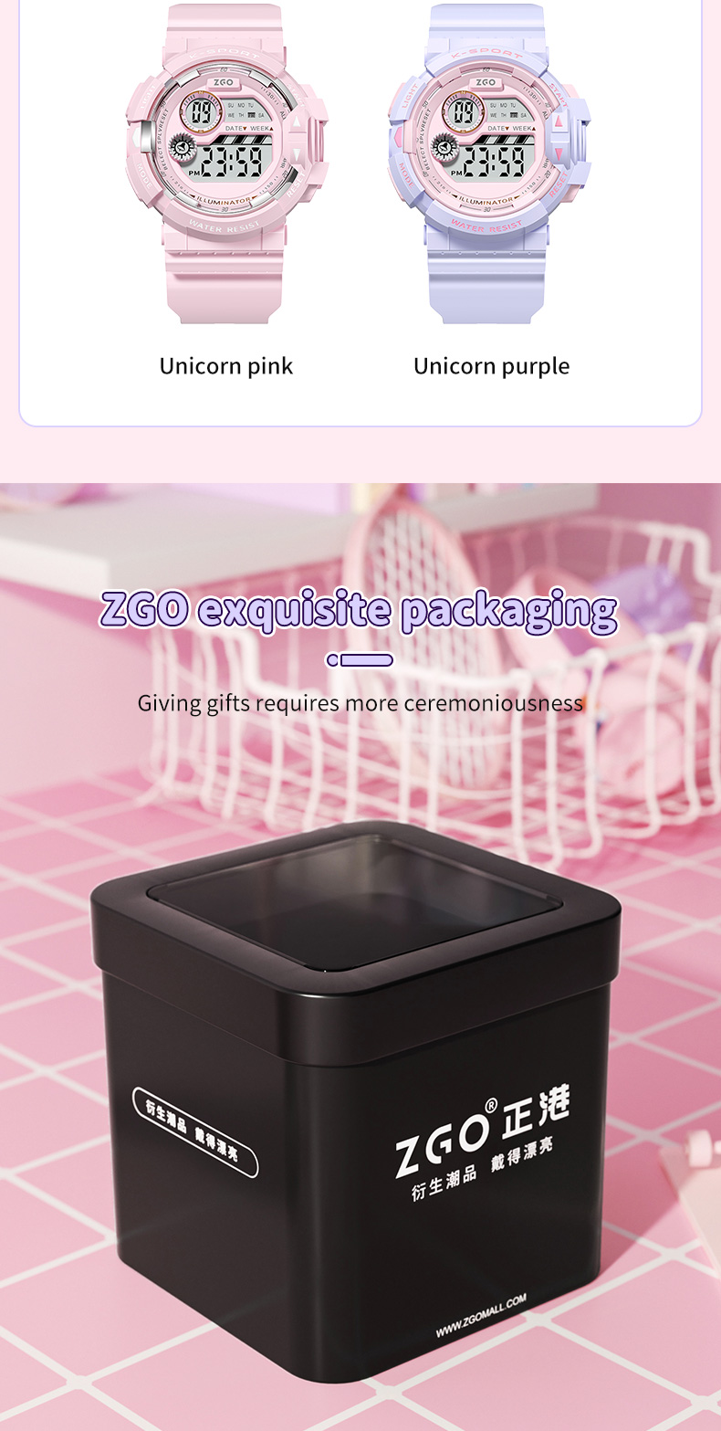 【Malaysia shipped】ZGO Watch Sports Girls Boys Students and Kids ...