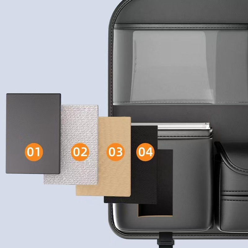 Perodua Car Seat leather storage box hanging bag storage bag backrest ...