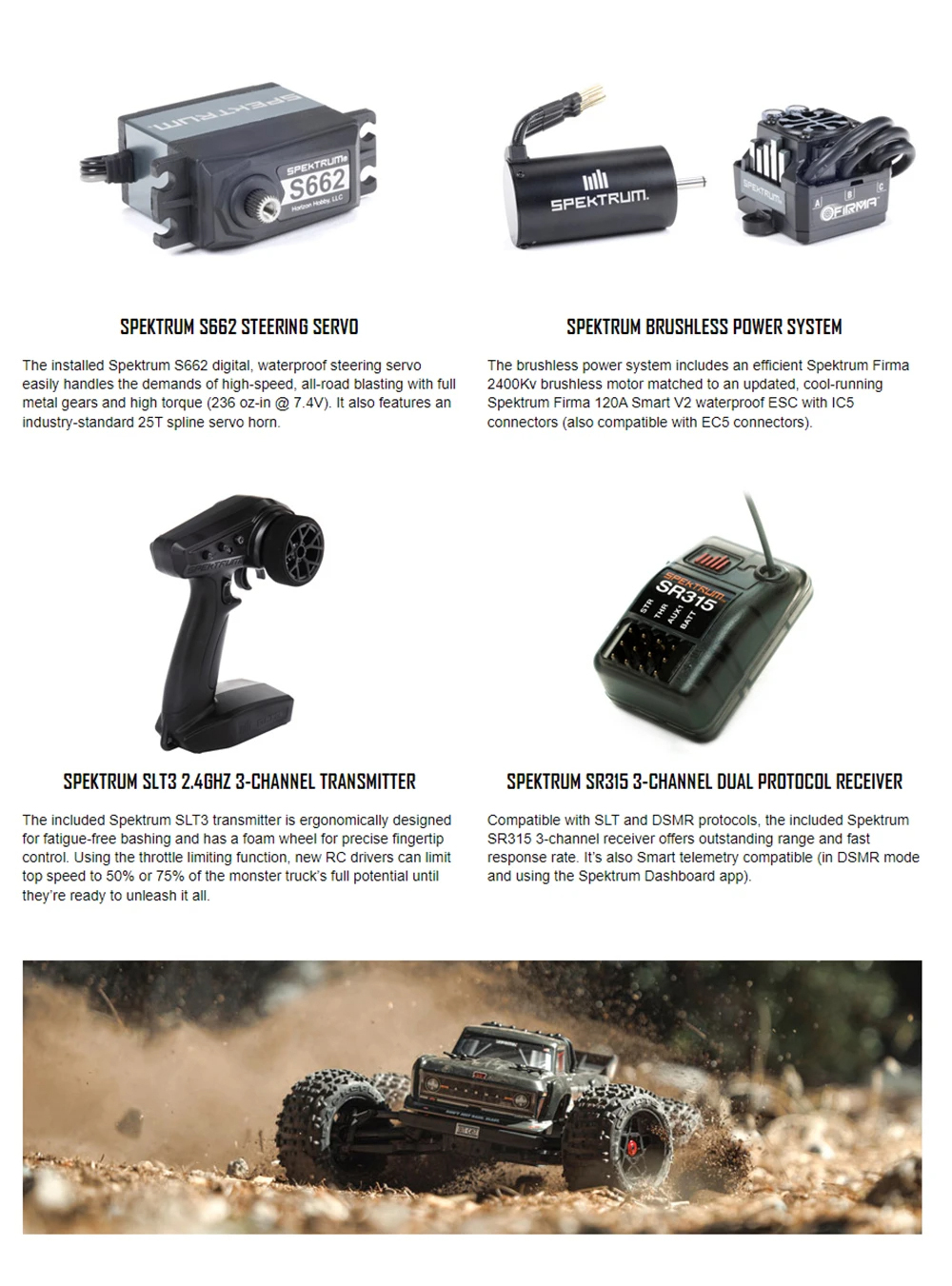 ARRMA 1/10 OUTCAST V2 ARA4410V2 4S Brushless 1:10 RC Electric Remote ...
