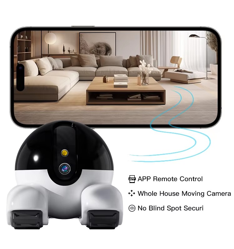 Pet Camera Monitor Wifi Pet CompanionToy Camera Cat Dog Smart Robot cam ...