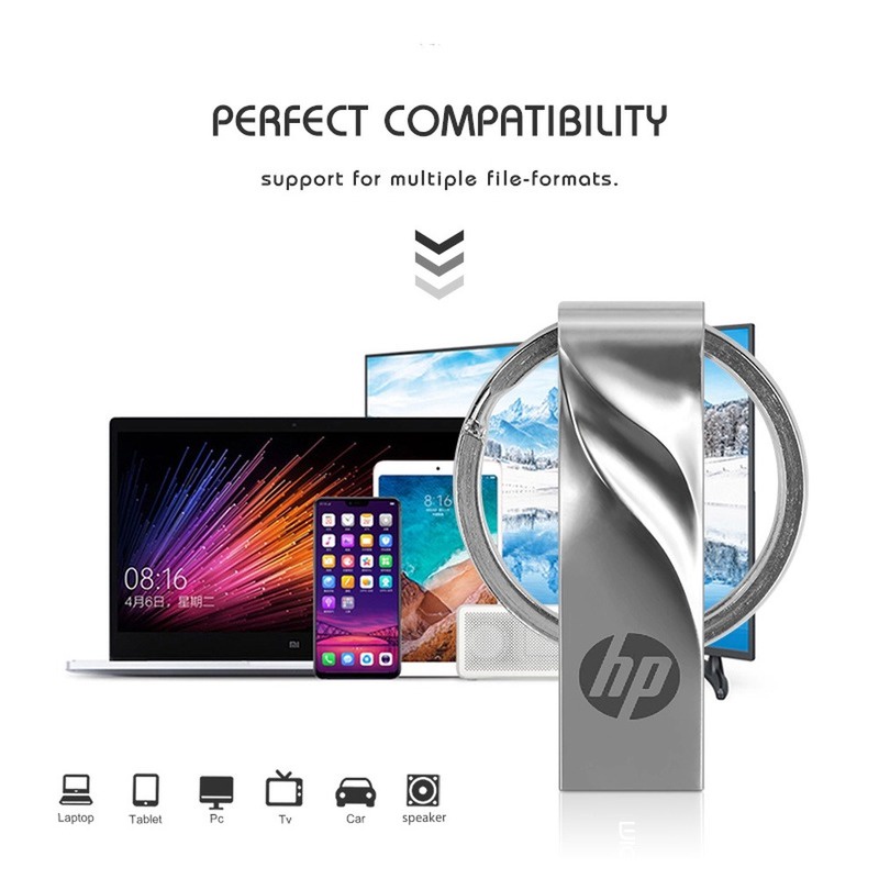 HP Pen Drive 2TB High Speed Pendrive 1TB 128GB 64GB 32GB 16GB 8GB 1GB ...
