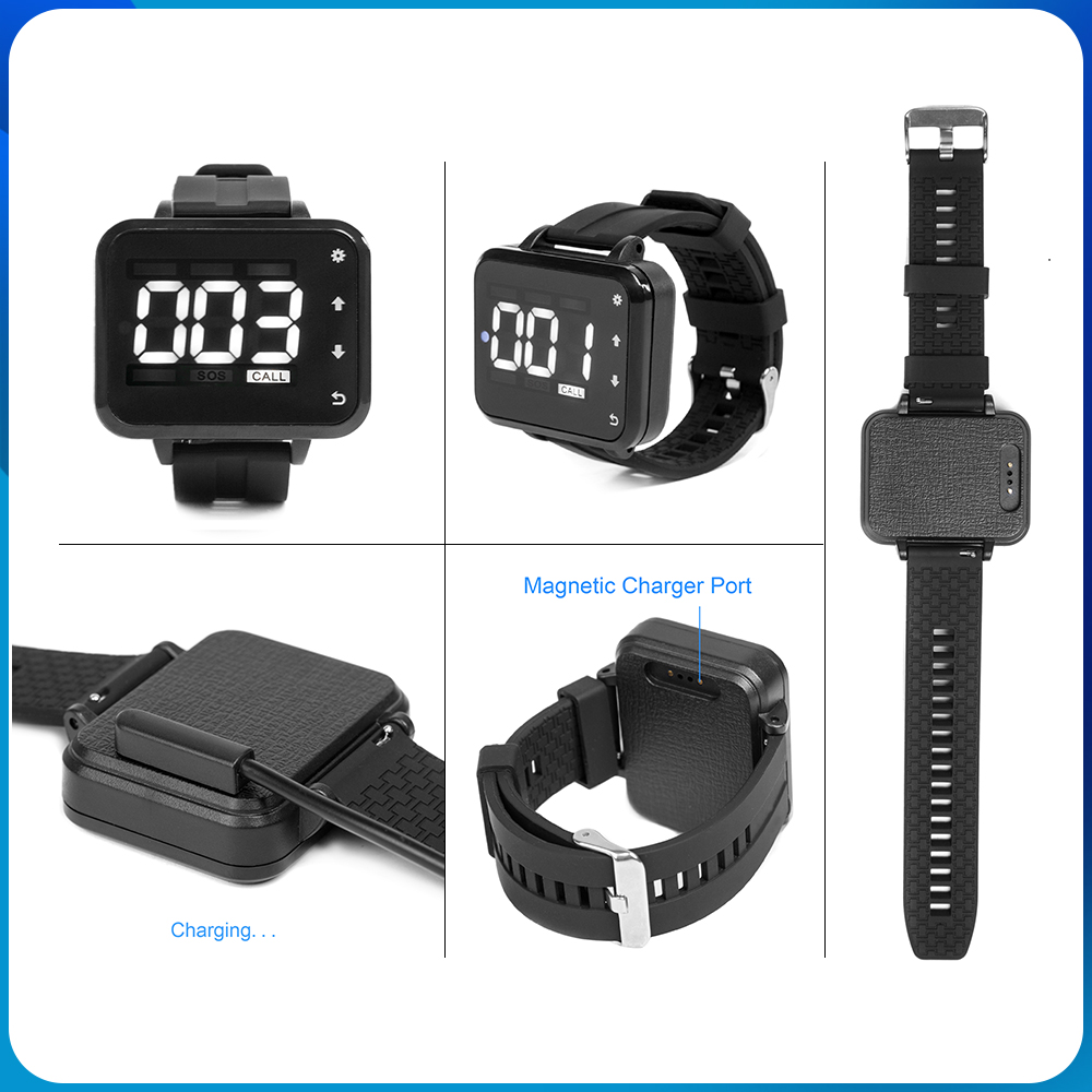 Restaurant Table Buzzer Service Calling System for Hotel Bar Waiter ...